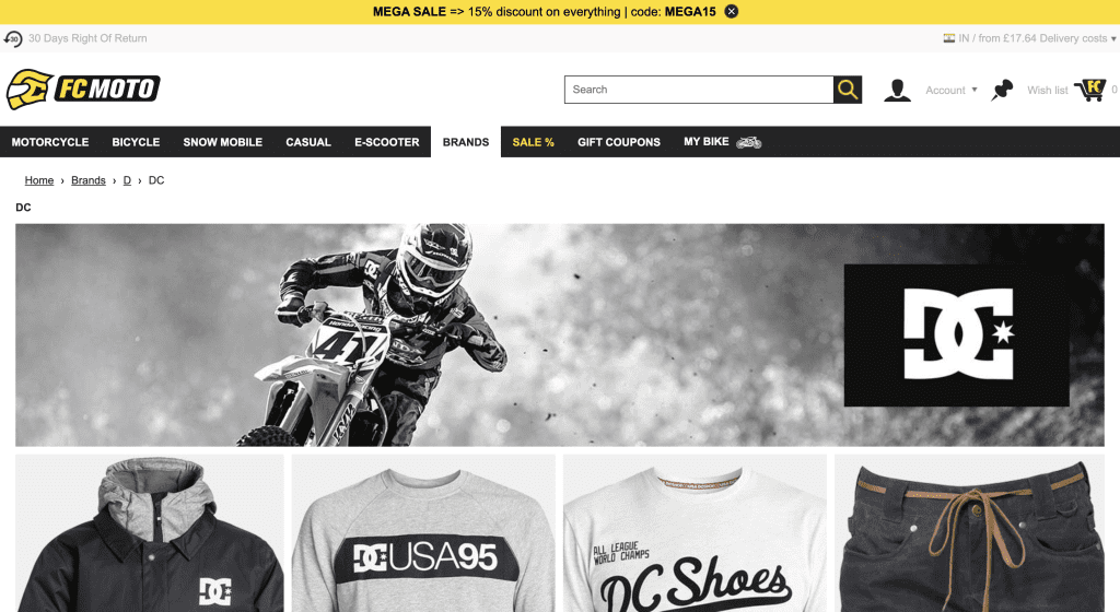 FC-Moto : Shop Online Bike Helmets, Gloves & More - GoTrendlin