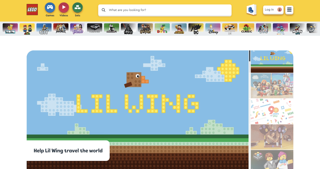 Lego : The Play Zone Play games, Watch Videos And More - GoTrendlin